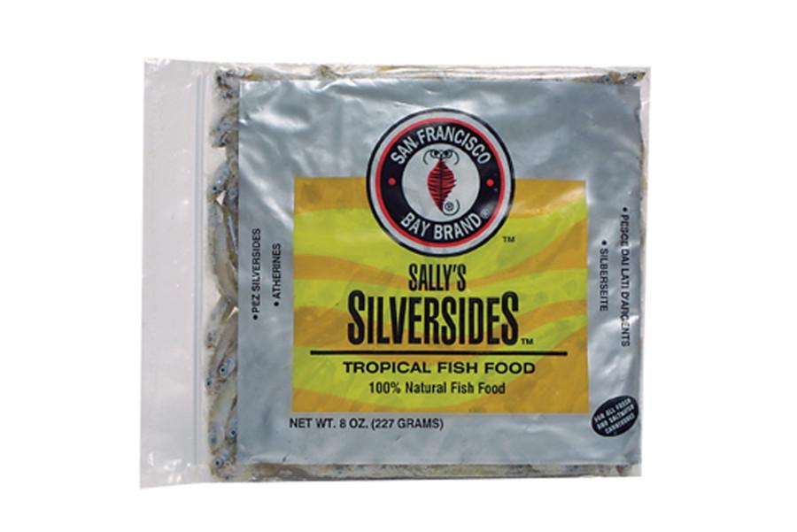 Frozen Silversides 8 oz | Marine Aquarium Fish Food